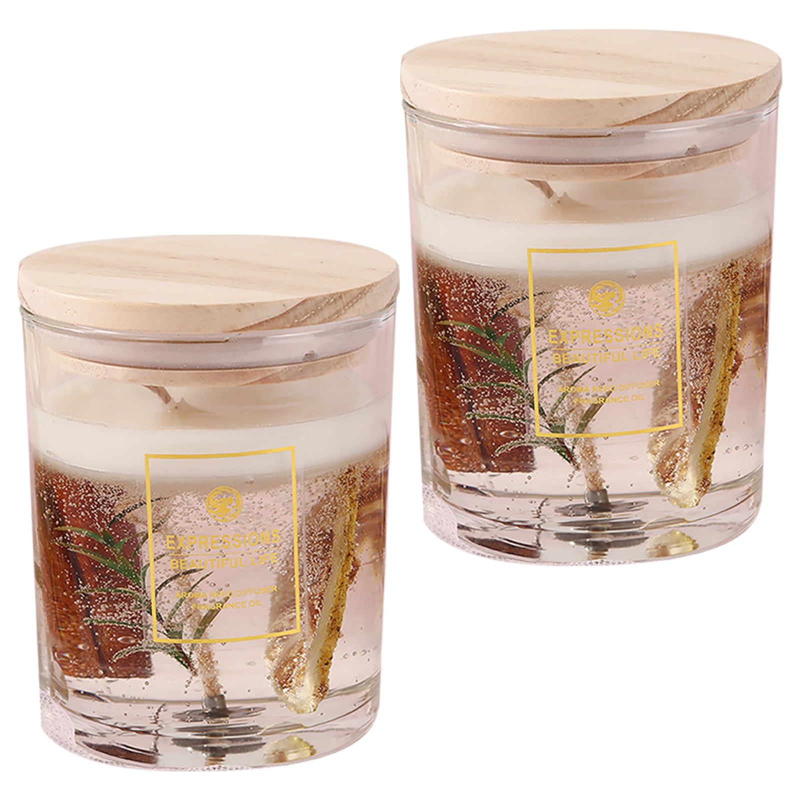 Clearance Syinda 2PCS Candles for Home Scented Scented Tealight Candles ...