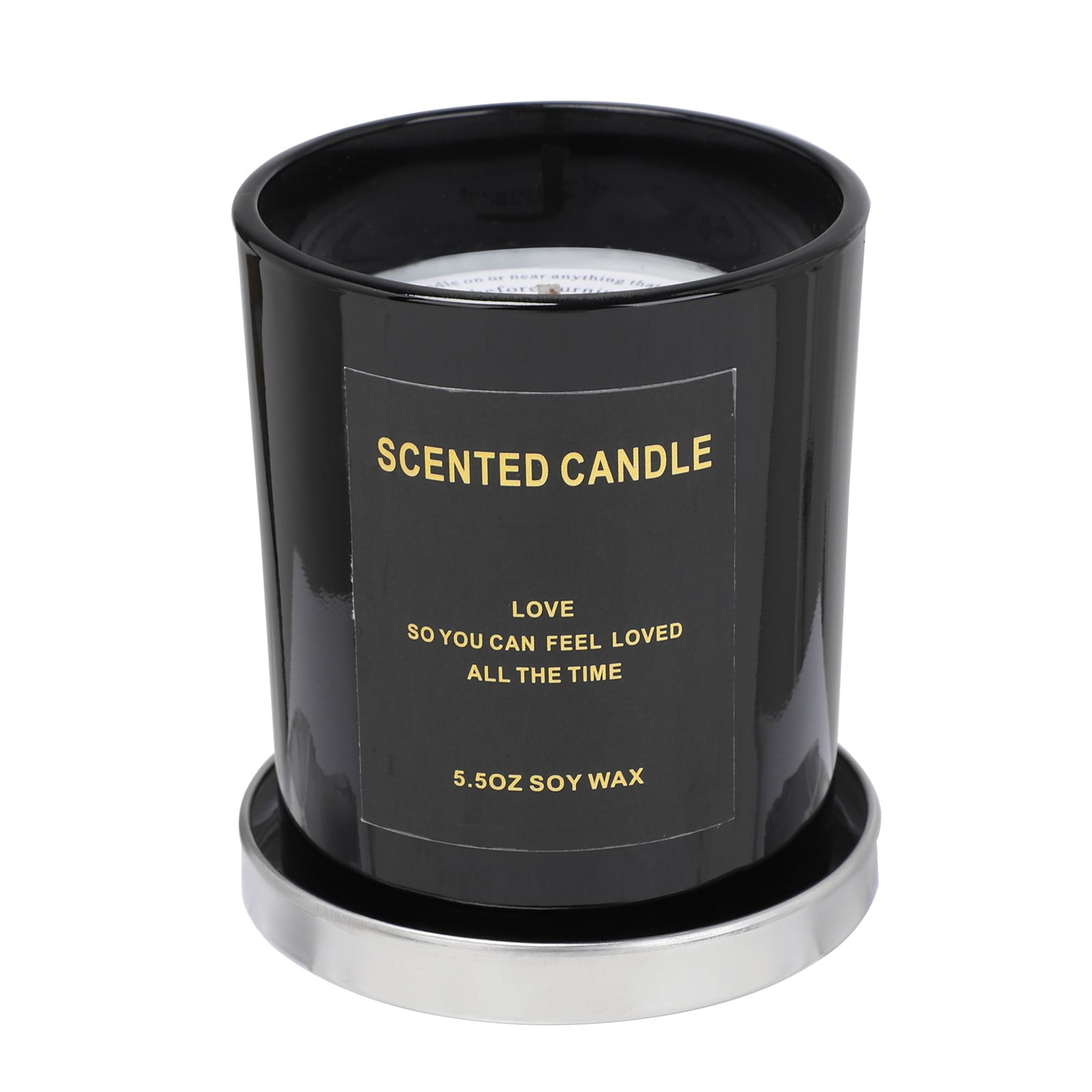 Clearance Syinda Candles Bulk Scented Candle Fragrance Simple Black ...