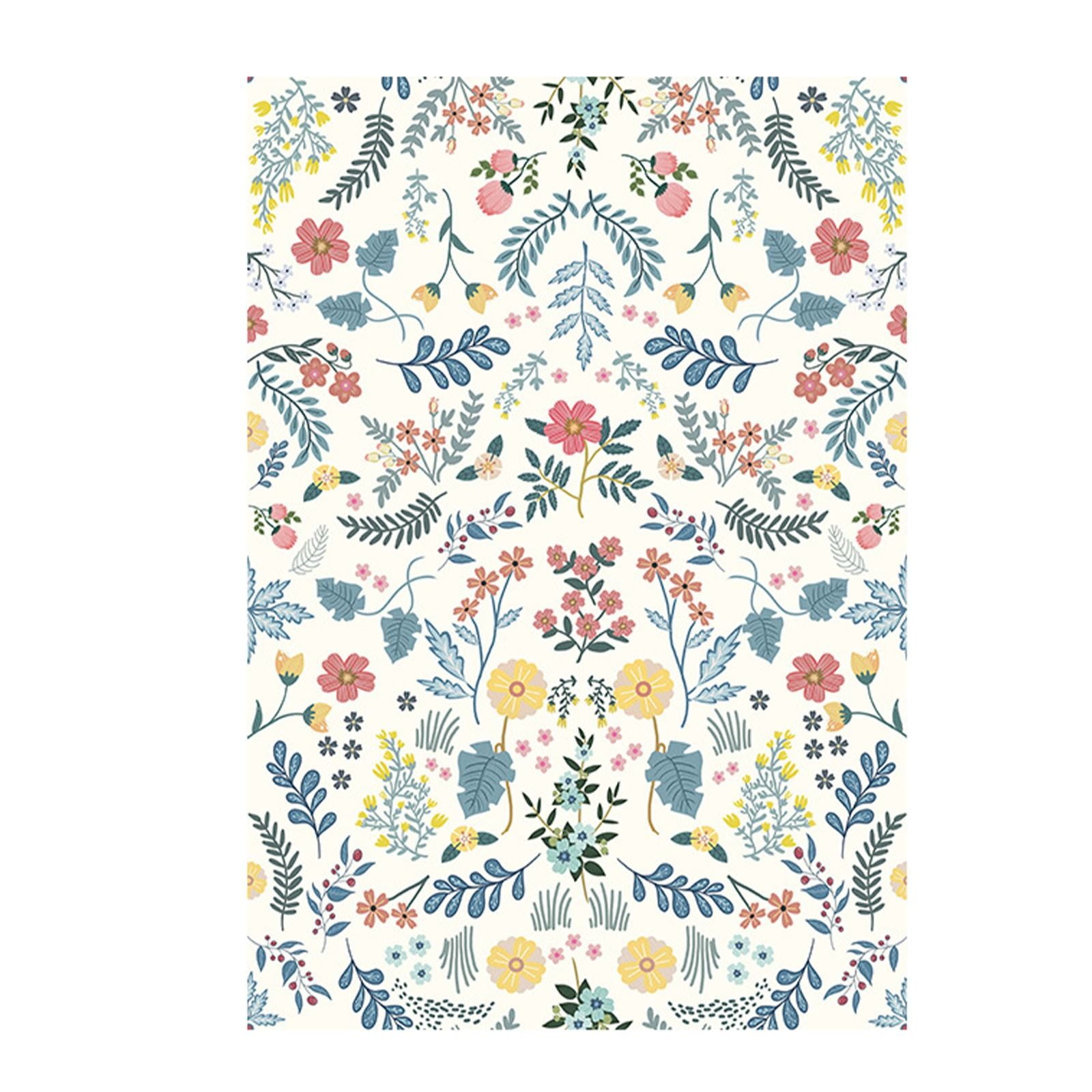 Clearance Syinda Pottery Ceramic Clay Transfer Paper Colorful Flower ...