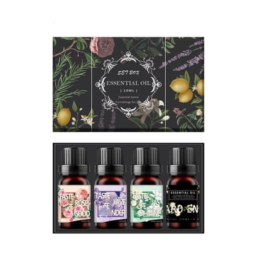MainStays 30 mL 4 Pack Citrus Essential Oil Blends Set: Lavender, Lemon ...