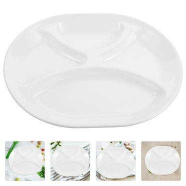 Chinet 10-3/8 Classic White Dinner Plates - Divided Disposable ...