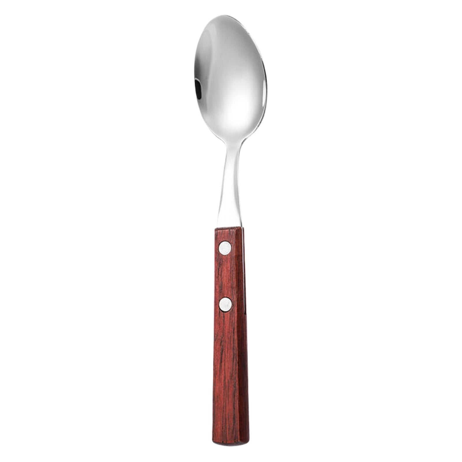 Clearance! Tableware, Kaireo 304 Square Handle Table Spoon (Red Pear ...