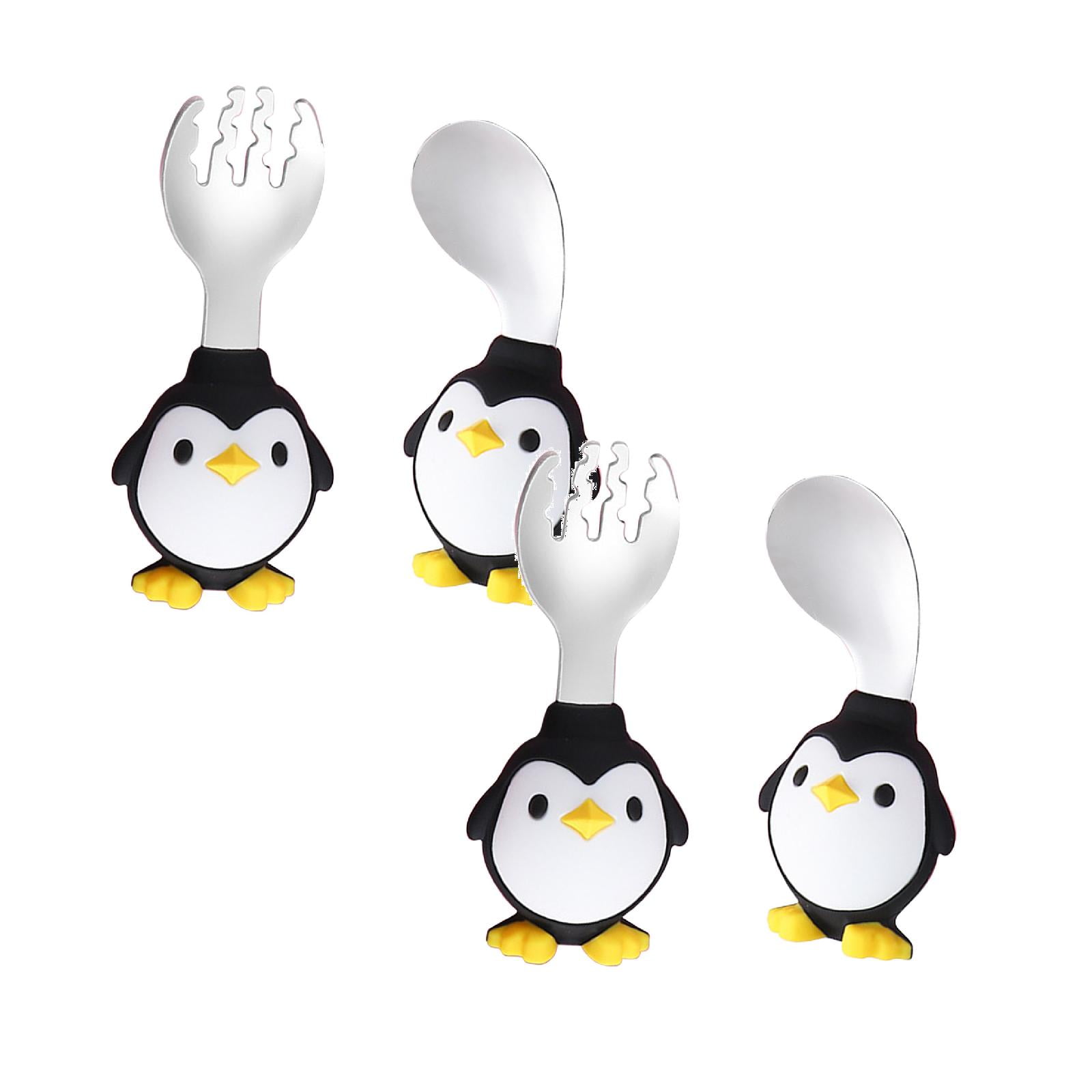 Clearance Tableware under $10 Toddler Utensils Baby Spoon And Fork Set ...