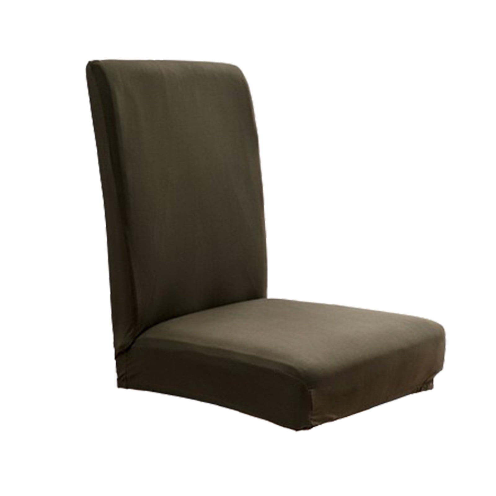 Tahtuvzn School Solid Color Brushed High Elastic Chair Cover Soft and ...