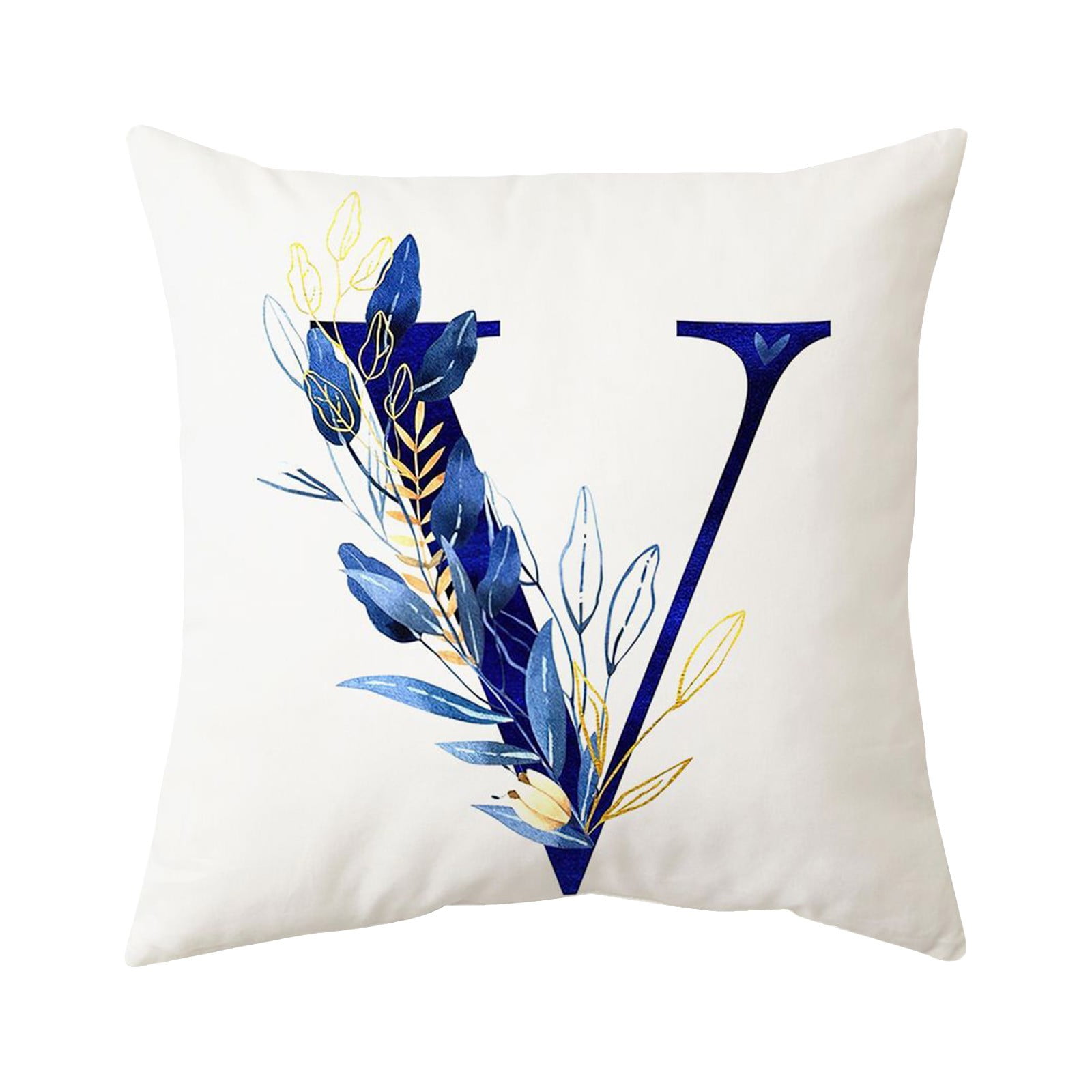 Clearance! Tanuse Pillowcase 1Pcs Throw Pillow Alphabet Decorative ...