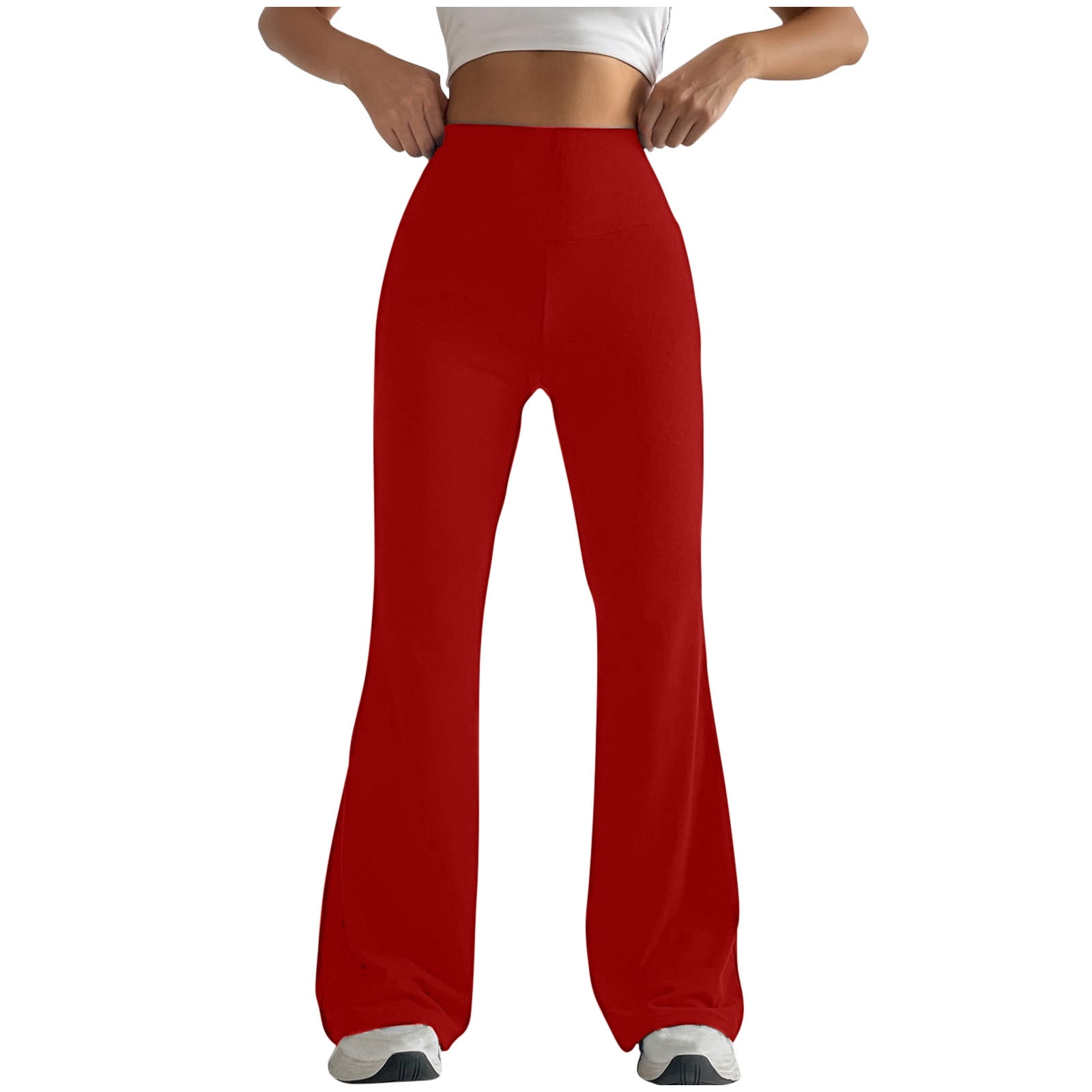 Clearance!Tbopshirt Flare Yoga Pants for Women,Flare Leggings with ...