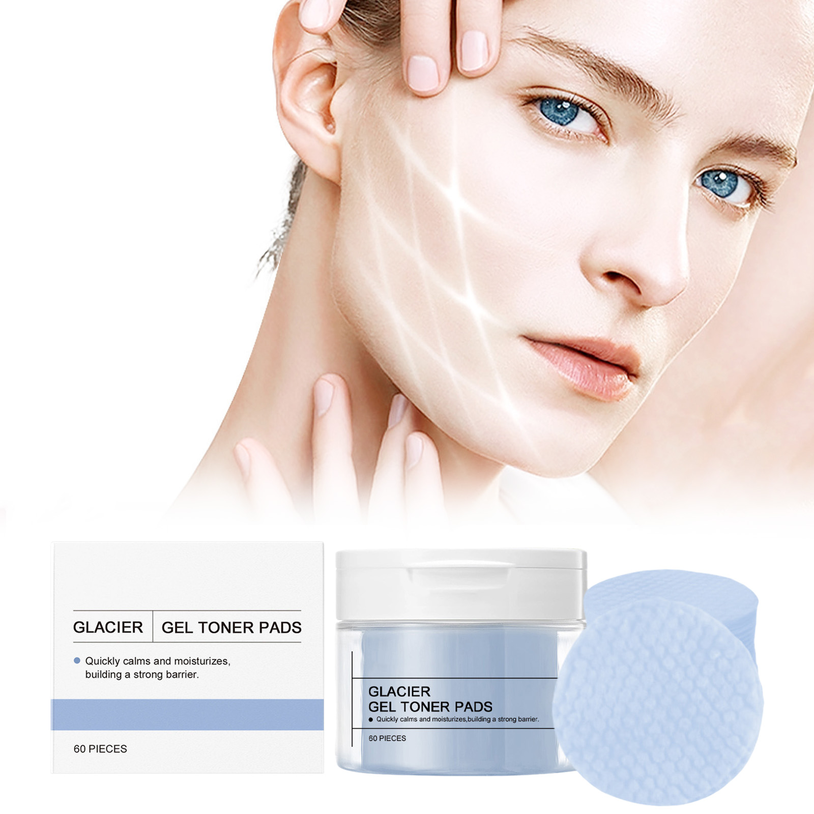 Clearance!!! Texture Facial Toning Pads For Exfoliation And Pore Care ...