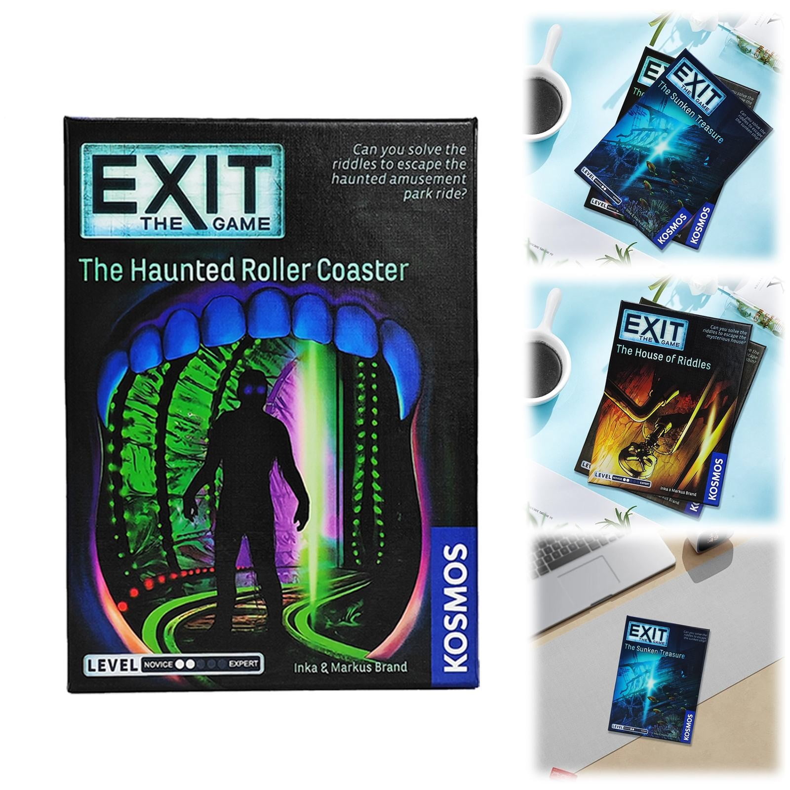 Clearance！ The Cabin Kennerspiel Des Card Based Family Escape Room Game For 1 4 Players Ages 12 ...