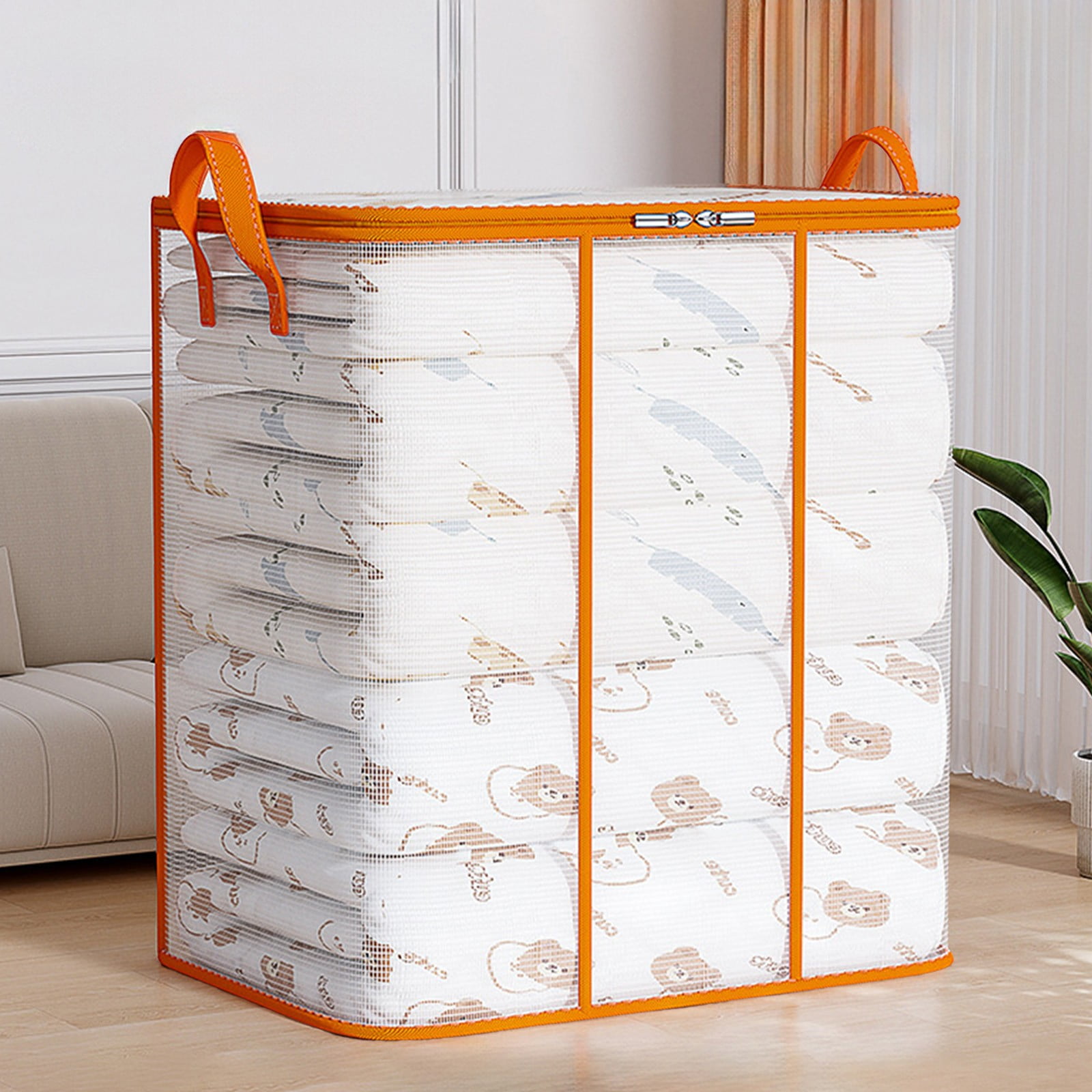 Clearance! Titcea Clothes Storage Bins with Lids, 250L Large Capacity ...