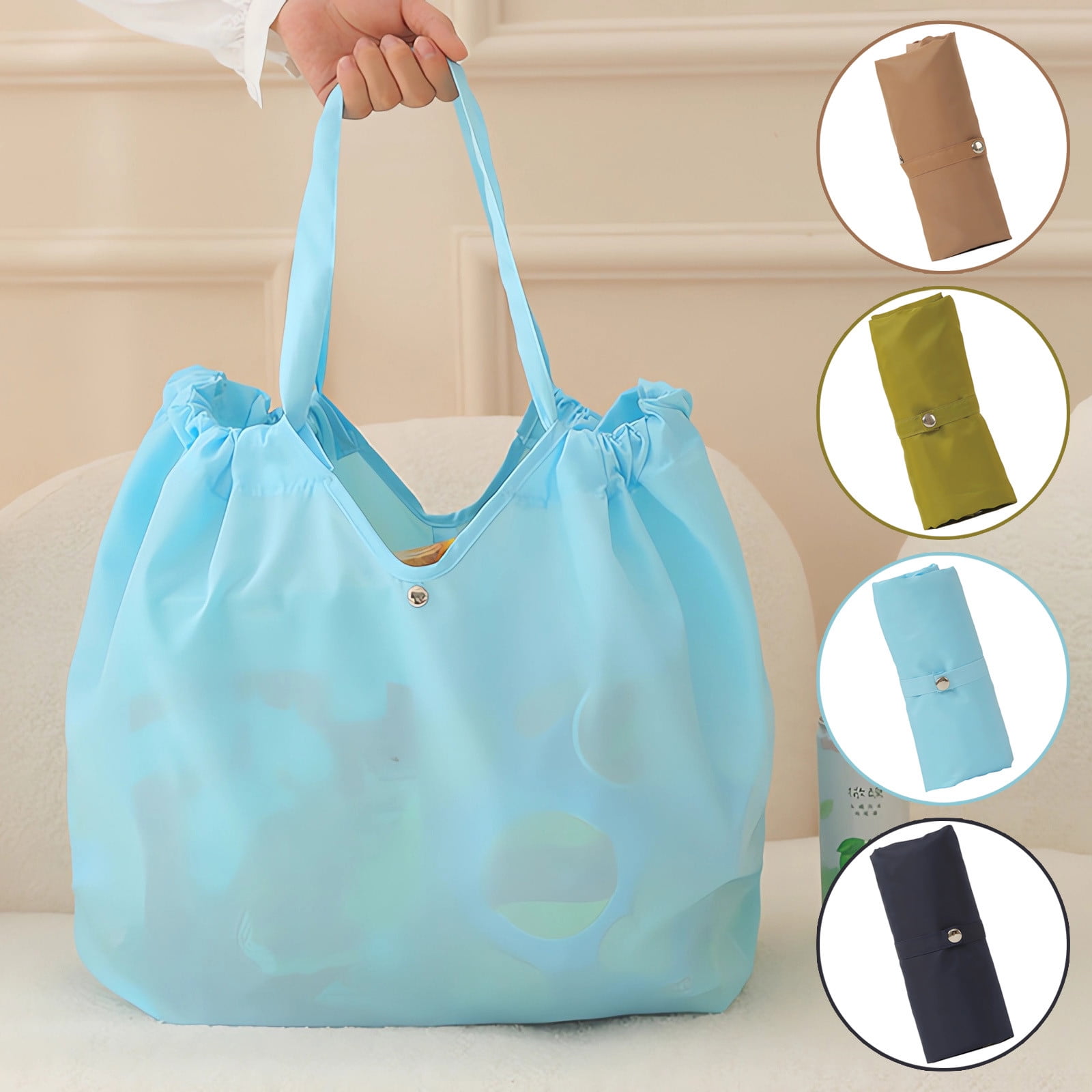Clearance! Titcea Reusable Grocery Bags, Foldable Waterproof Shopping ...