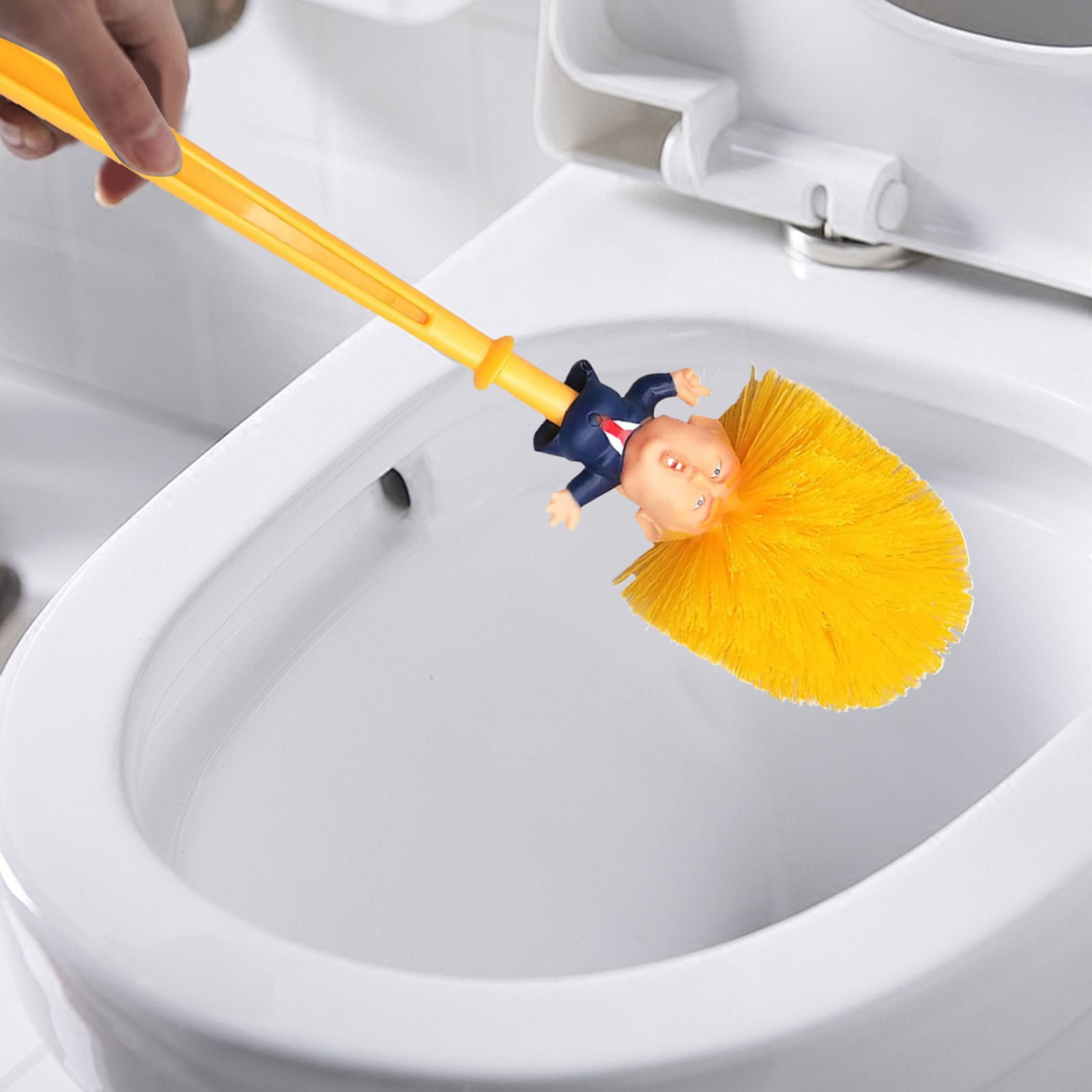 Clearance Toilet Brush Toilet Brush Bathroom President Doll Toilet ...