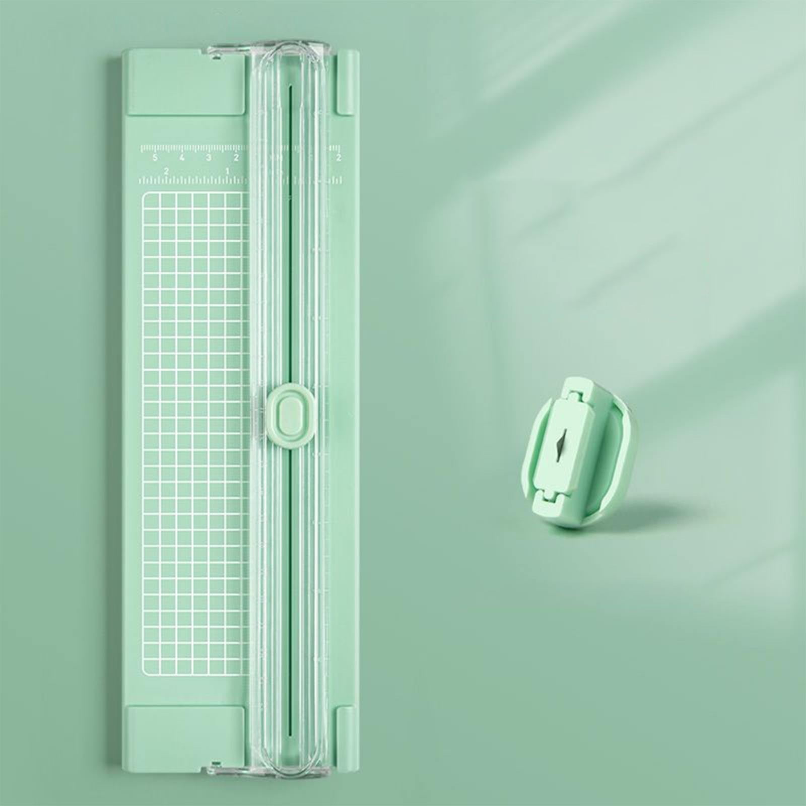 Clearance & Tool A4 Paper Cutter Mini Crafts DIY Non Slip Ruler Hand ...