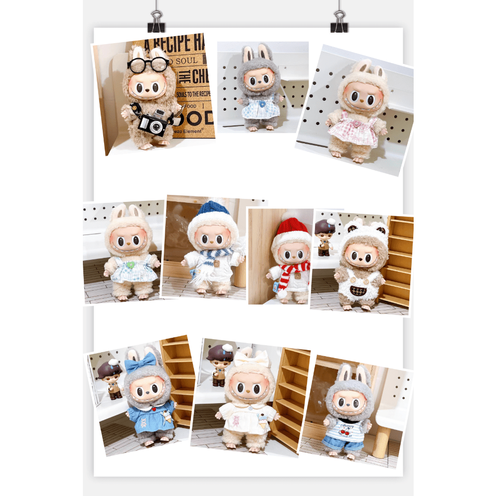 Clearance Toy Popmart Labubu Pop Martin Labubu Monster Plush Doll Set ...