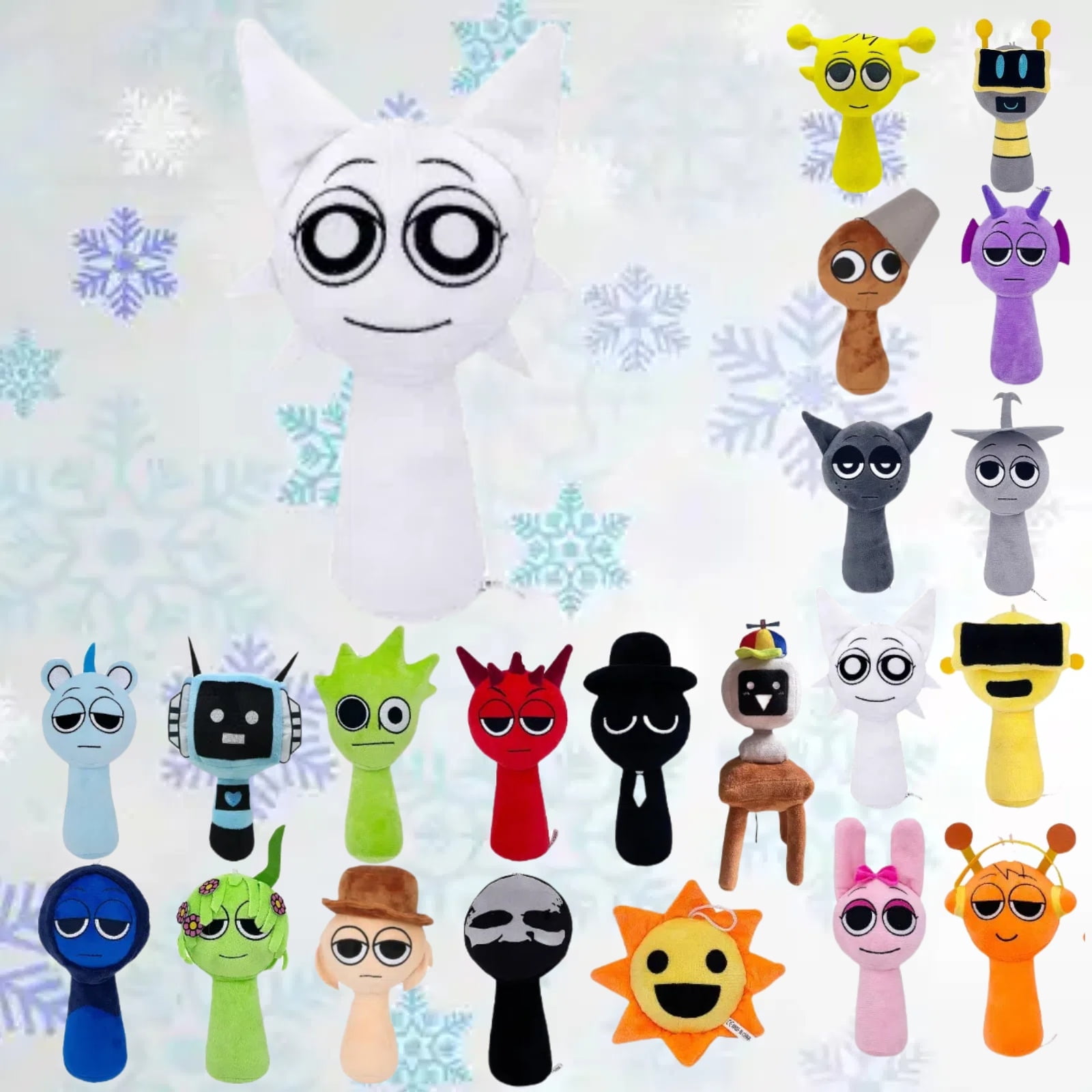 Clearance Toys 9.8 Inch Sprunki Merchandise: Collectible Plush Toys ...