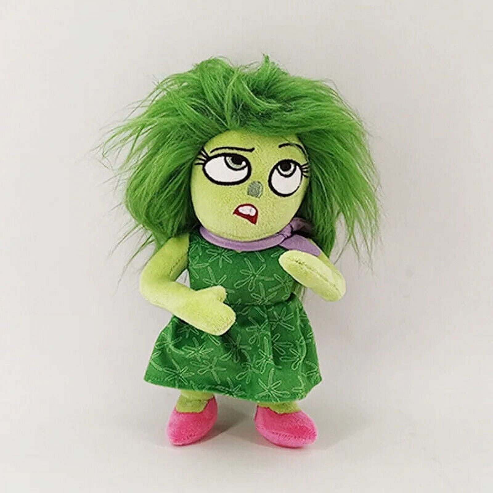 Clearance Toys Inside Out 2 Disgust Plush Toy, 9 Inch Cartoon Anime ...