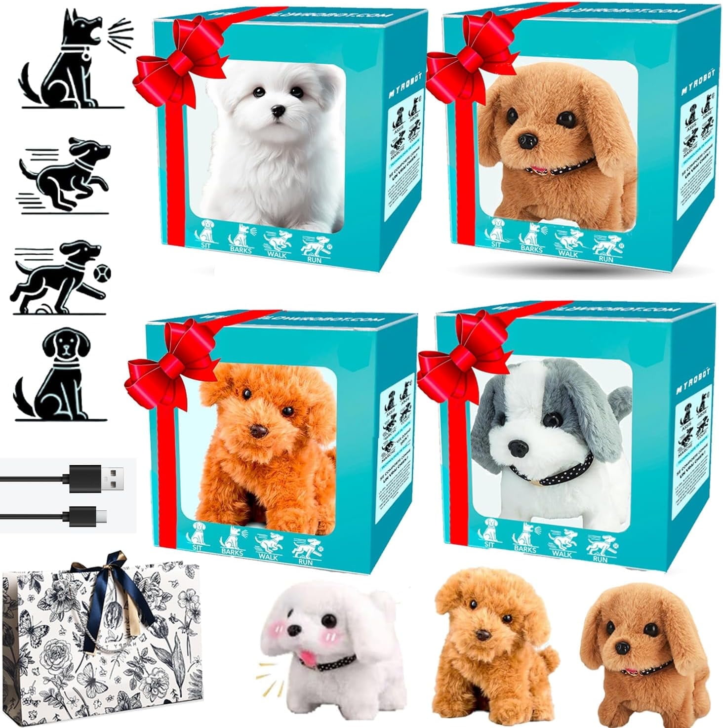 Clearance Toys Milow - My Realistic Robot Puppy, Milow Robot Puppy ...