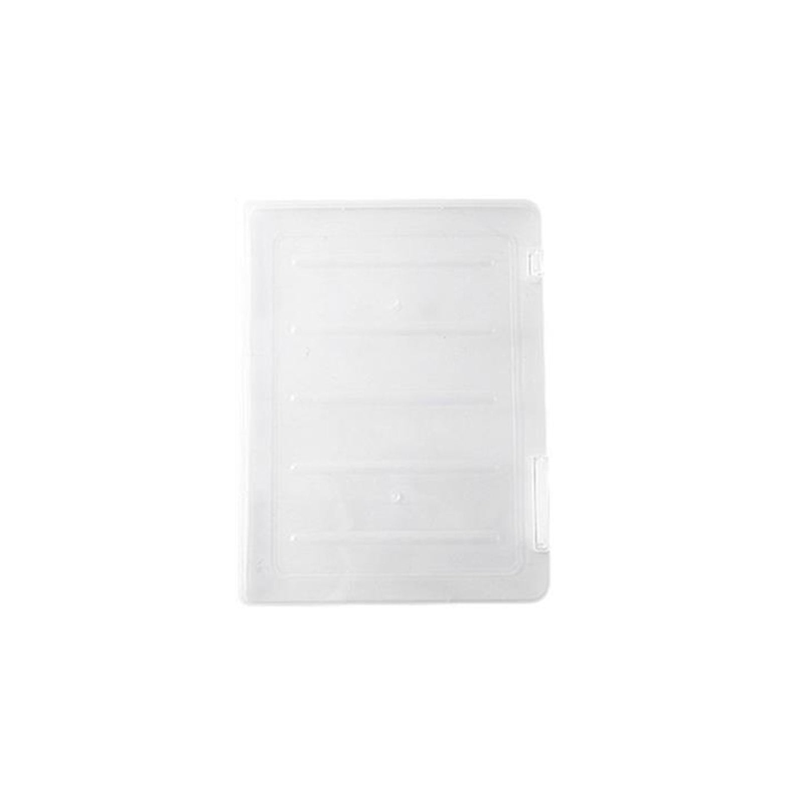 Clearance Transparent File Box Storage Box Portable Supplies Holder For ...