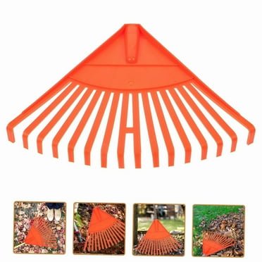 Expert Gardener, 24-inch Wood and Poly Leaf Rake - Walmart.com