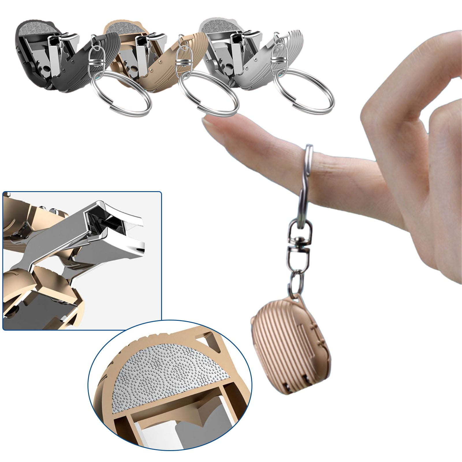 Clearance!Tupukom Stainless steel Nail Clippers for Adults,High-Ranking ...