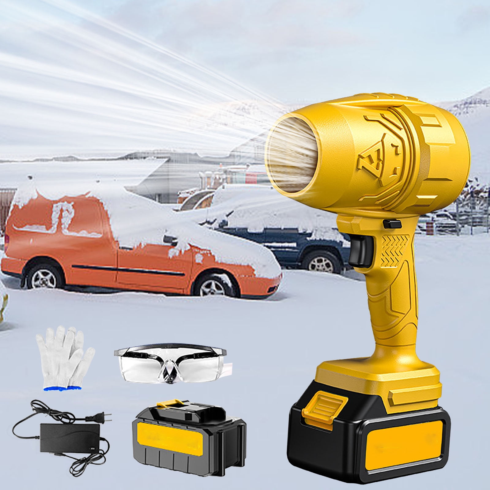 Clearance!Turbo Jet Blower, Cordless Turbo Super Power Air Duster ...