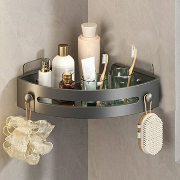 Corner - Ultra Sturdy Rust - Corner Shelf - Wall Mounted Storage Rack ...