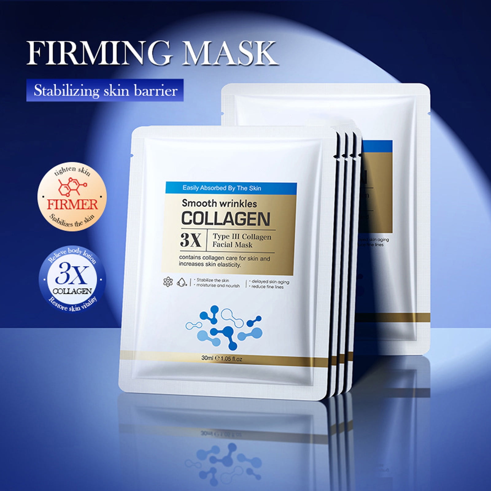 Clearance Type III Collagens Antiwrinkle And Firming Mask 30ml ...