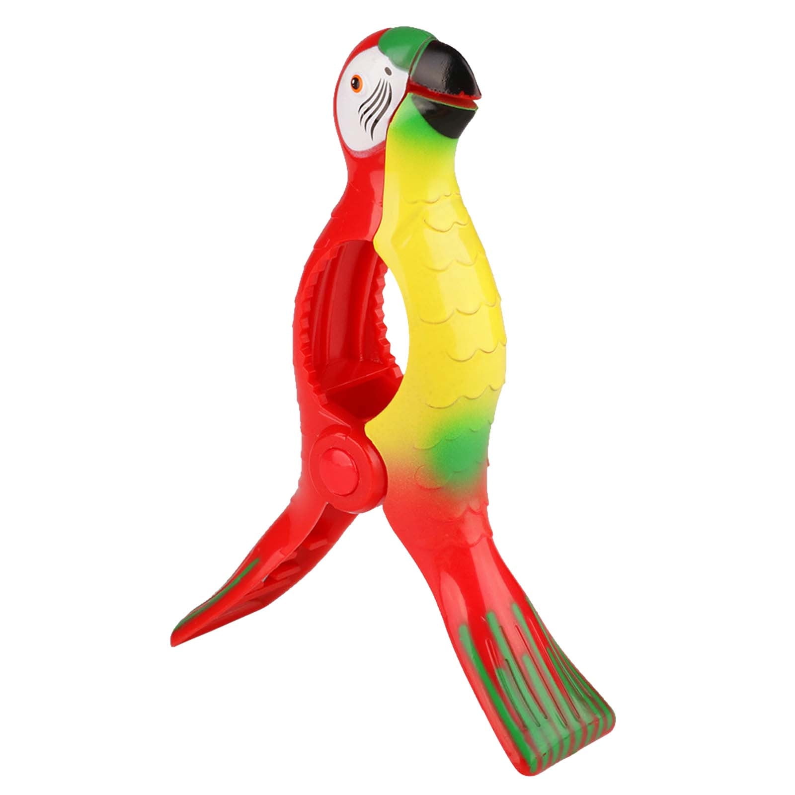 UUHYTG Parrot-Shaped Beach Towel Clips (2-Pack) - Heavy-Duty Chair ...