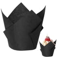 Clearance Under $1 50 Pack Greaseproof Paper Cupcake Liners Tulip Style ...