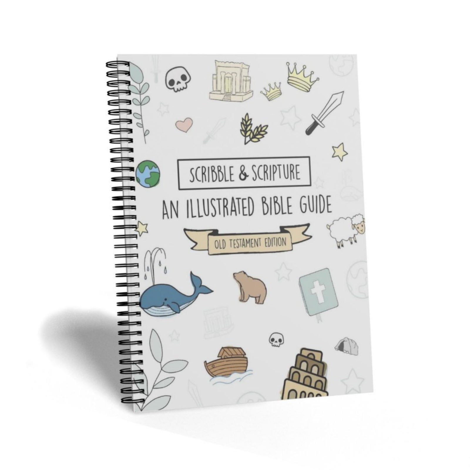 Clearance Under $10 An Illustrated Bible Guide Scribble and Scripture ...