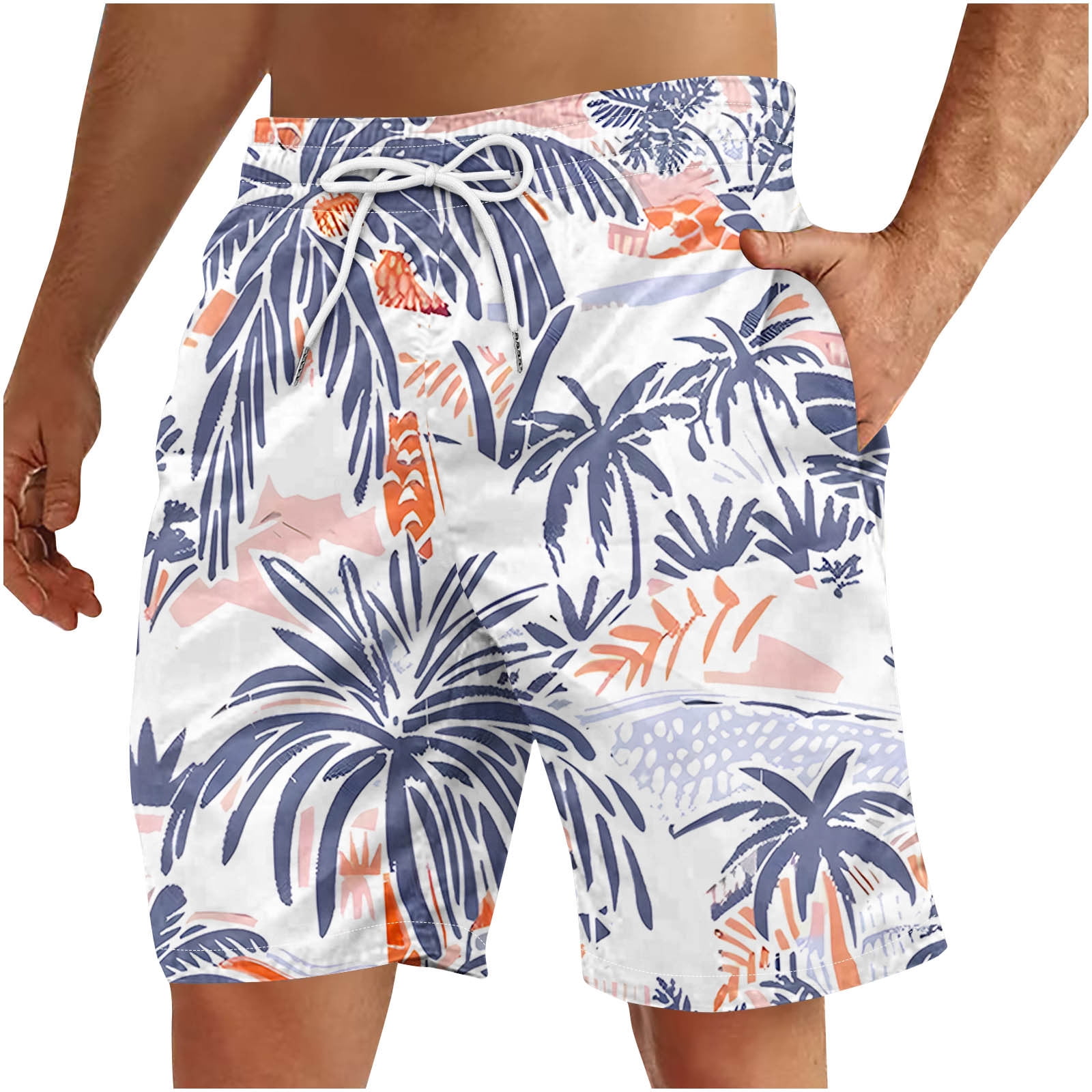Clearance Under $10 Miqool Mens Swim Trunks Quick Dry Beach Board ...