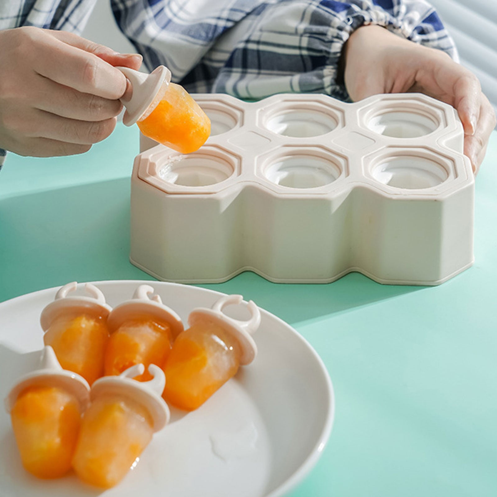 Clearance! Under $10 Popsicle Molds Kitchen Accessories Ice Molds with ...