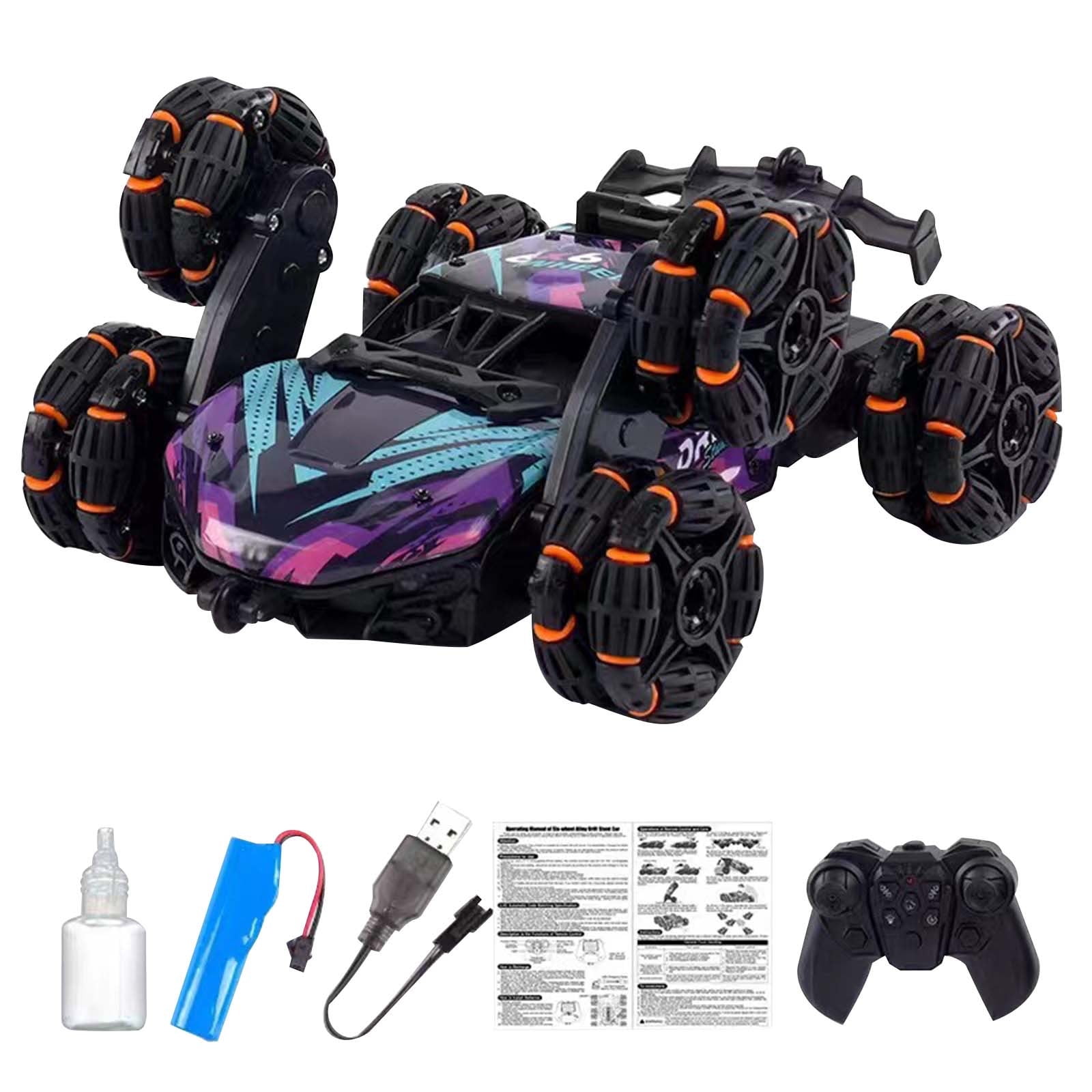 Clearance Under 10$! Six-wheel Drift Stunt Climbing Car Alloy ...
