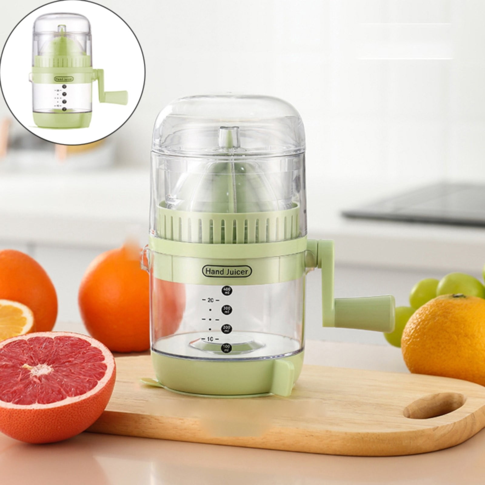 Clearance Under $20 Manual Juicer Hand Crank Orange Lime Juicer Easy ...