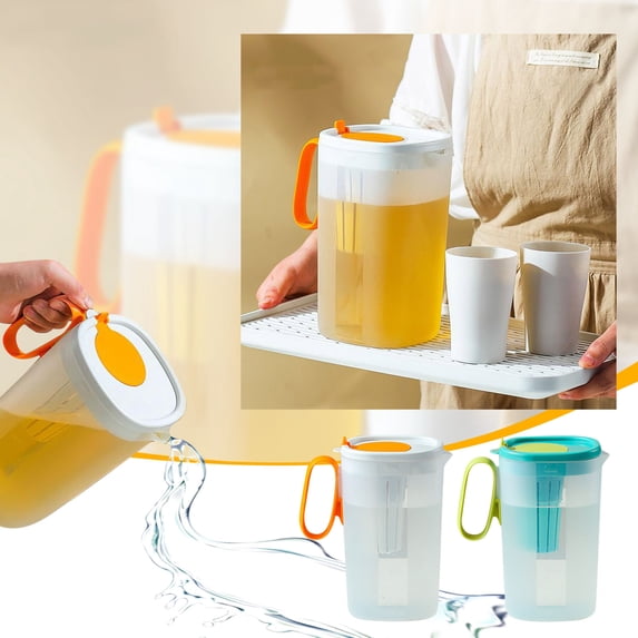 Clearance Under $3.99 Airtight Plastic Pitcher with Locking Handle ...