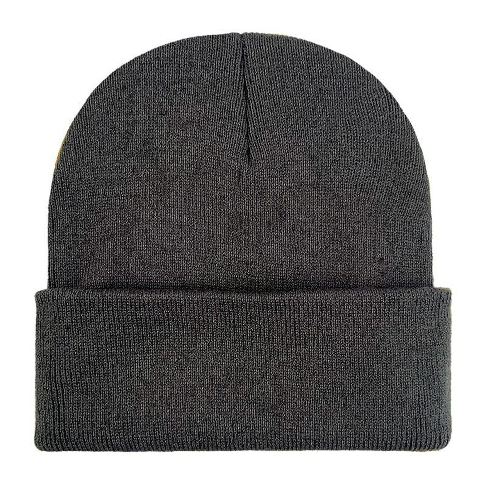 Joau Winter Hats for Women & Men, Soft Warm Slouchy Knit Hat Stocking Hats Cuffed Plain Skull ...