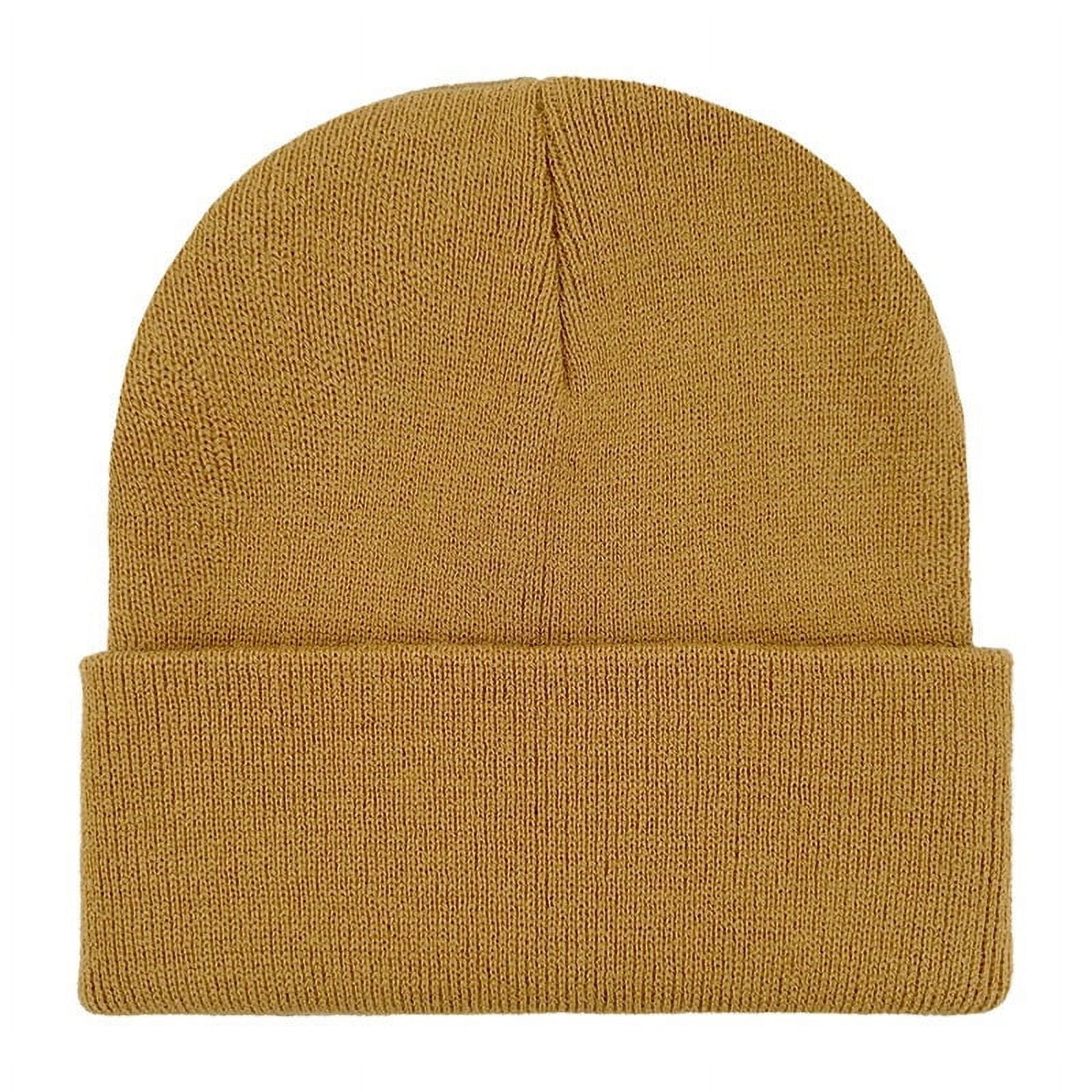 purcolt Winter Hats for Women & Men, Soft Warm Slouchy Ribbed Knit Hats ...
