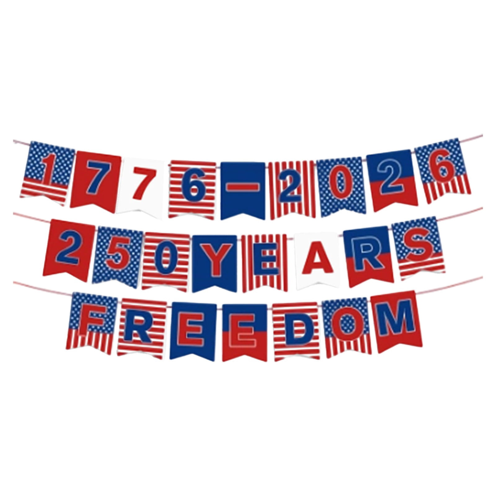 Clearance Under $5 Banner 4Th Of July Party Banner For 4Th Of July ...