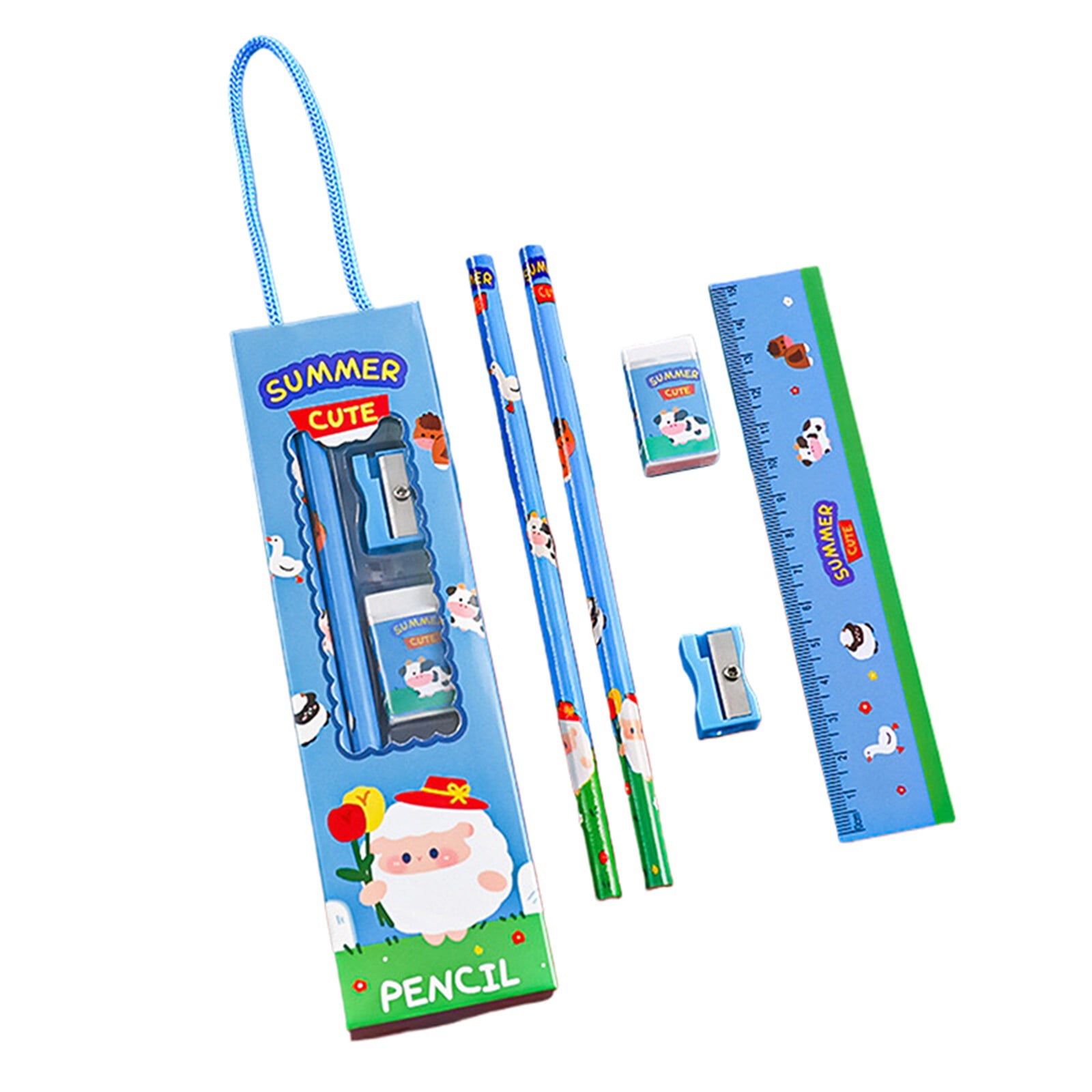 Clearance Under 5$ Cartoon Box Set of Five Sets of S-chool Season Gifts ...