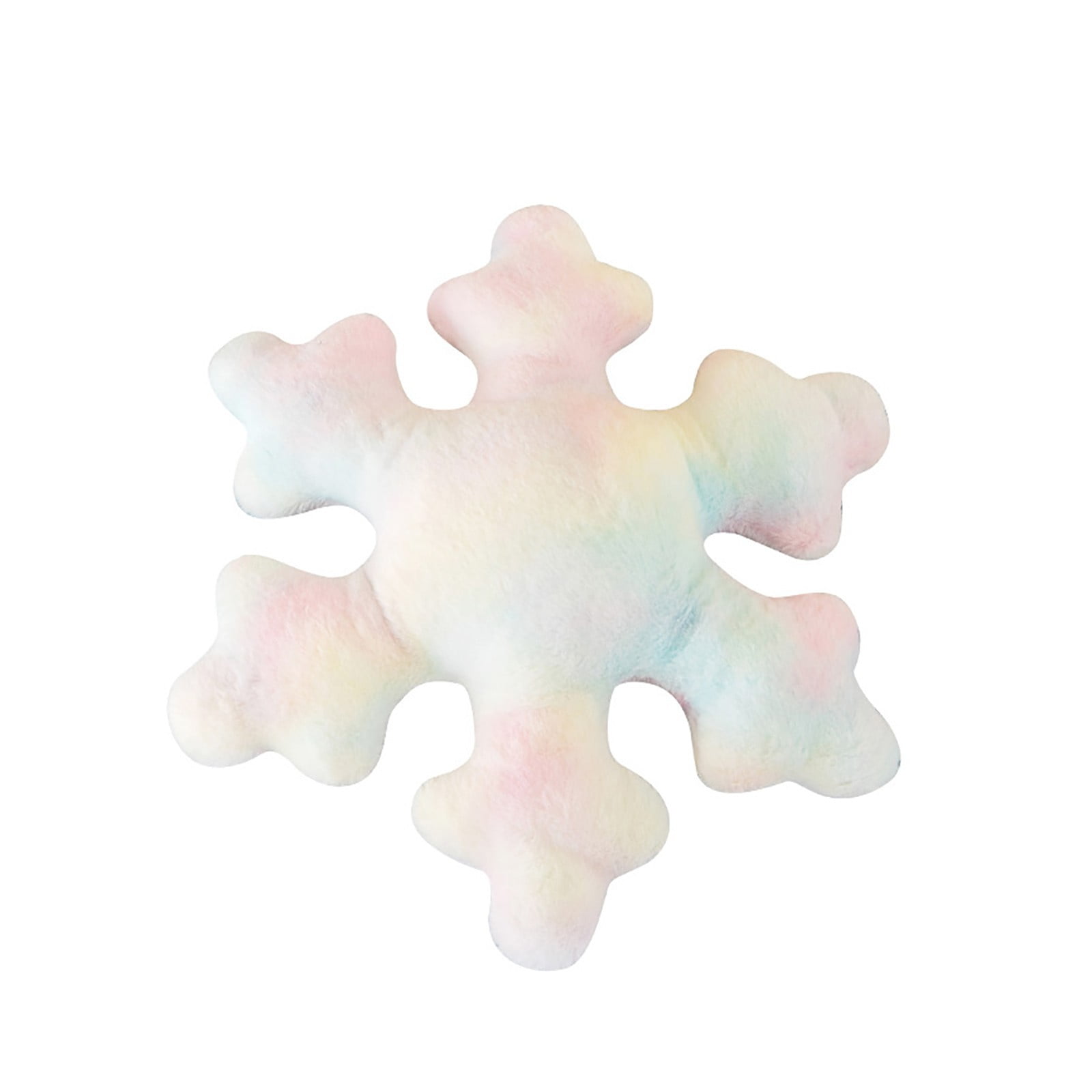 Clearance Under 5$ Christmas Tie-Dye Snowflake Shape Pillow, Fenull ...