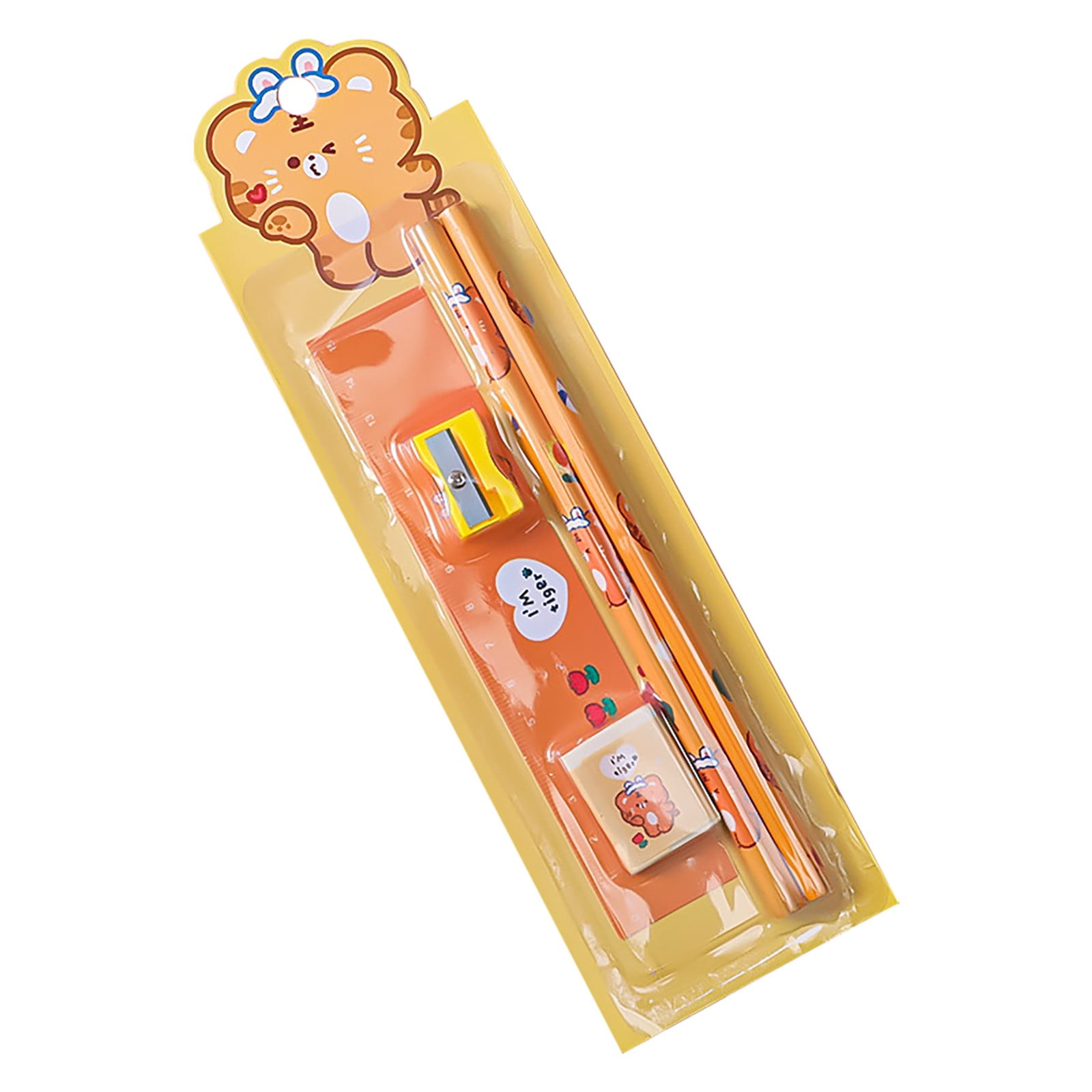 Clearance Under $5 [READY] Aimilo 5in1 Pensil Set Alat Tulis Anak Lucu ...