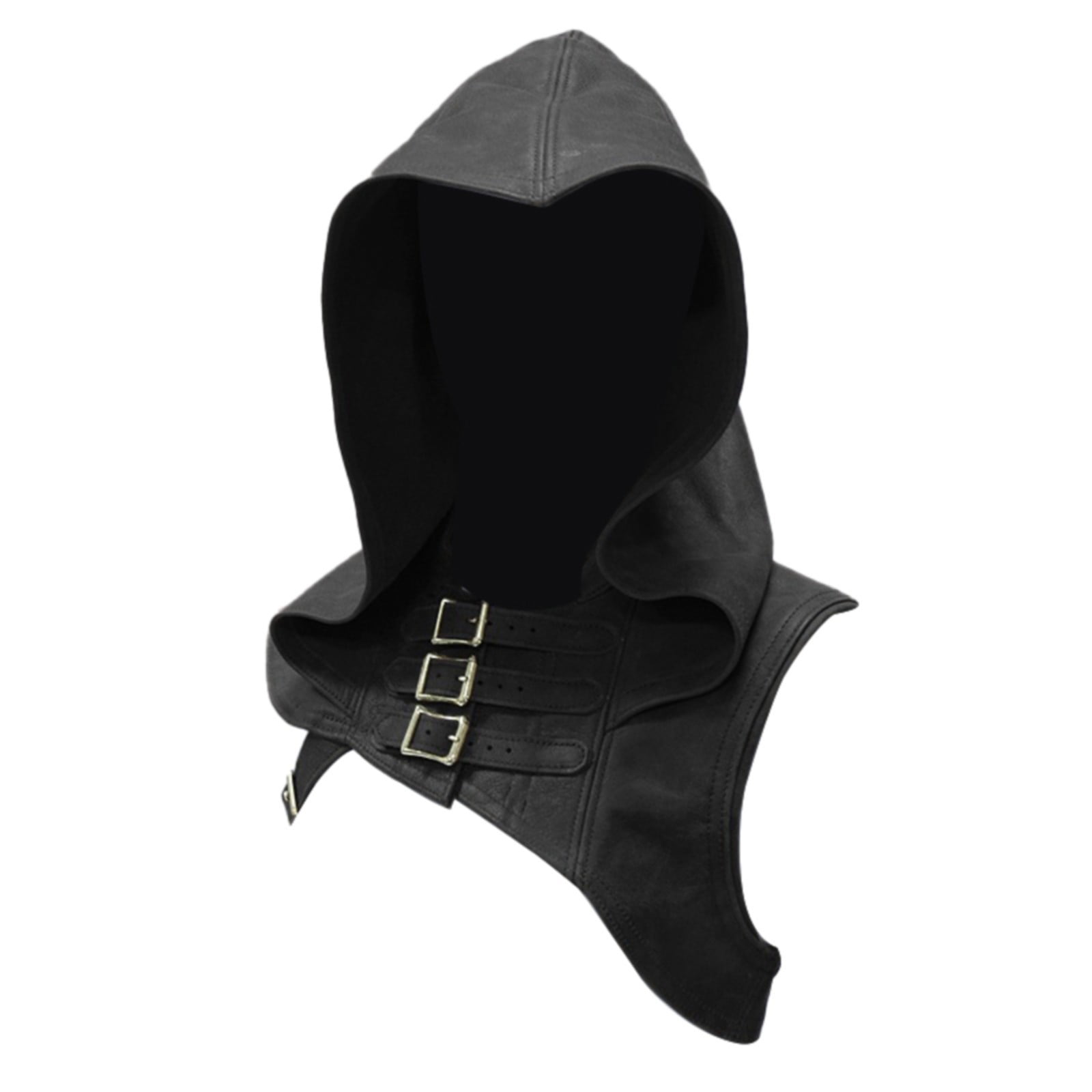 Clearance!Uooqdmx Medieval Hood, Cowl Hood, Vintage Hats, Fashion Solid ...