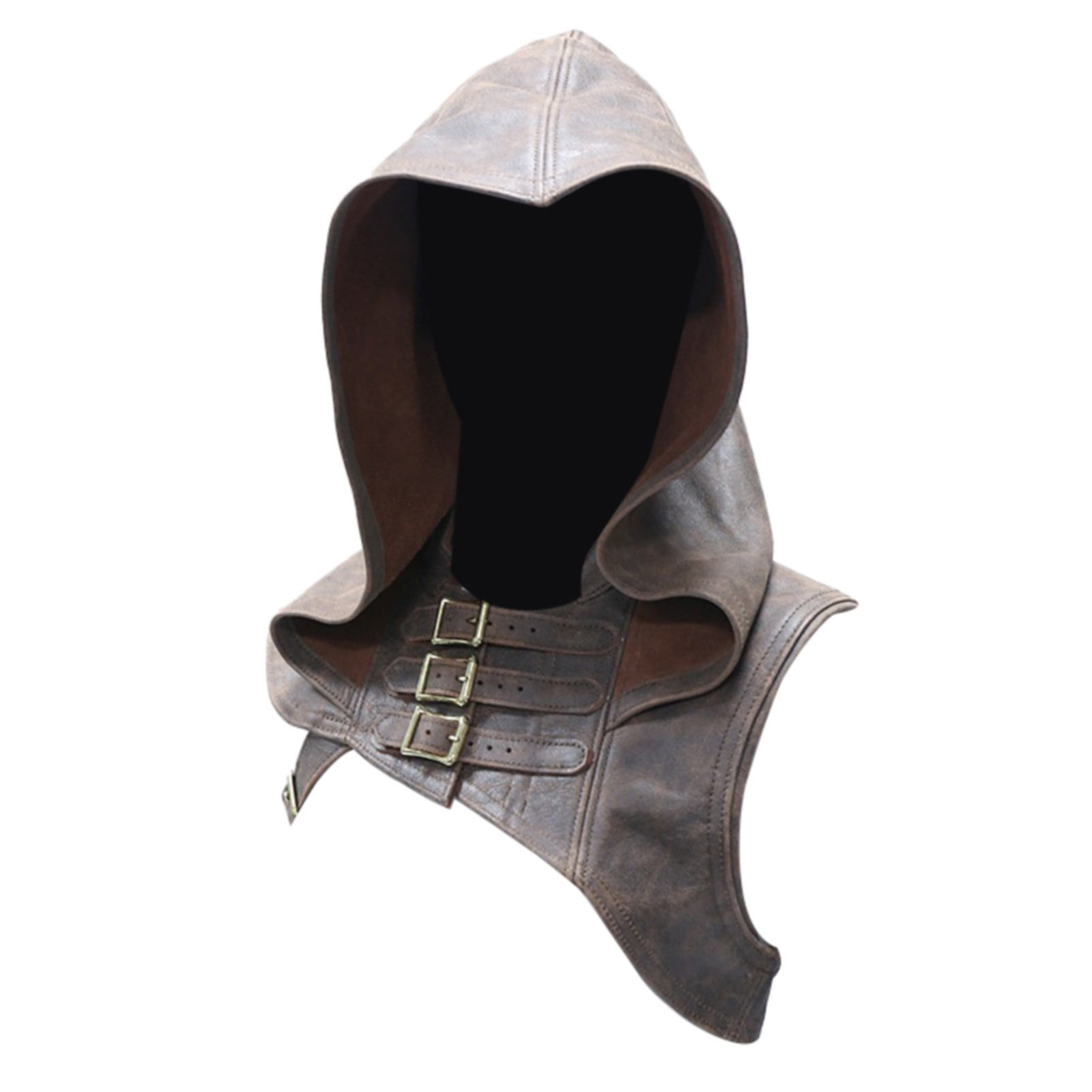 Clearance!Uooqdmx Medieval Hood, Cowl Hood, Vintage Hats, Fashion Solid ...