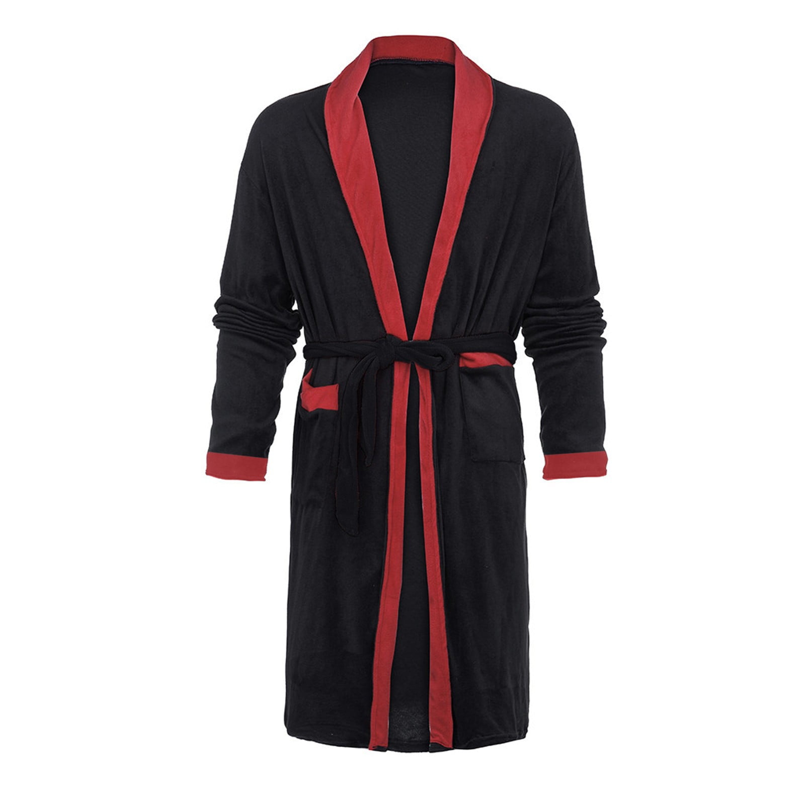 Uooqdmx Mens Robe, Bath Robe, Mens Hooded Robe, Plush Robes for Men ...