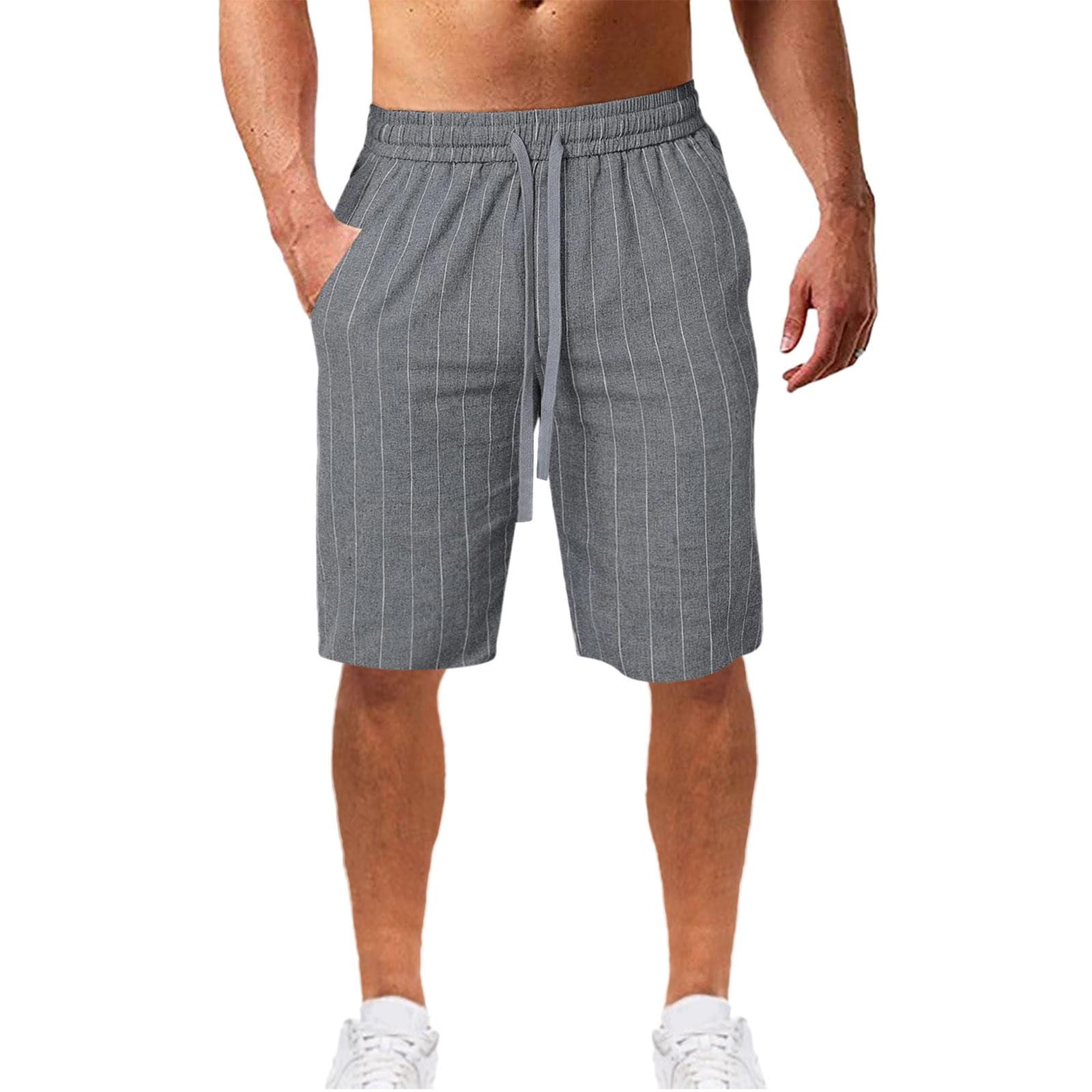 Clearance!Uooqdmx Mens Shorts Mens Shorts Casual Spring and Summer ...