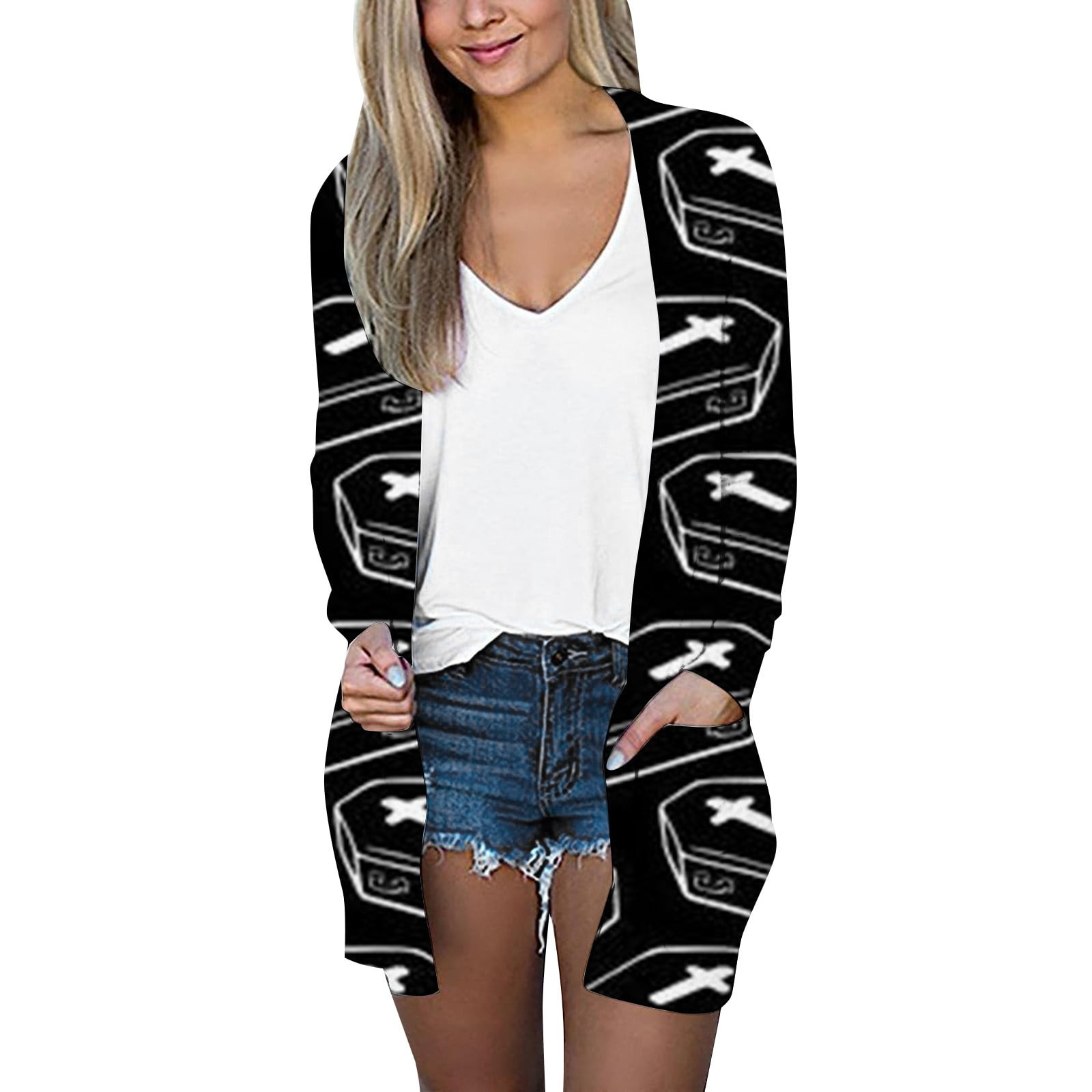 Clearance!Uooqdmx Womens Long Sleeve Tops Winter Jackets For Women ...