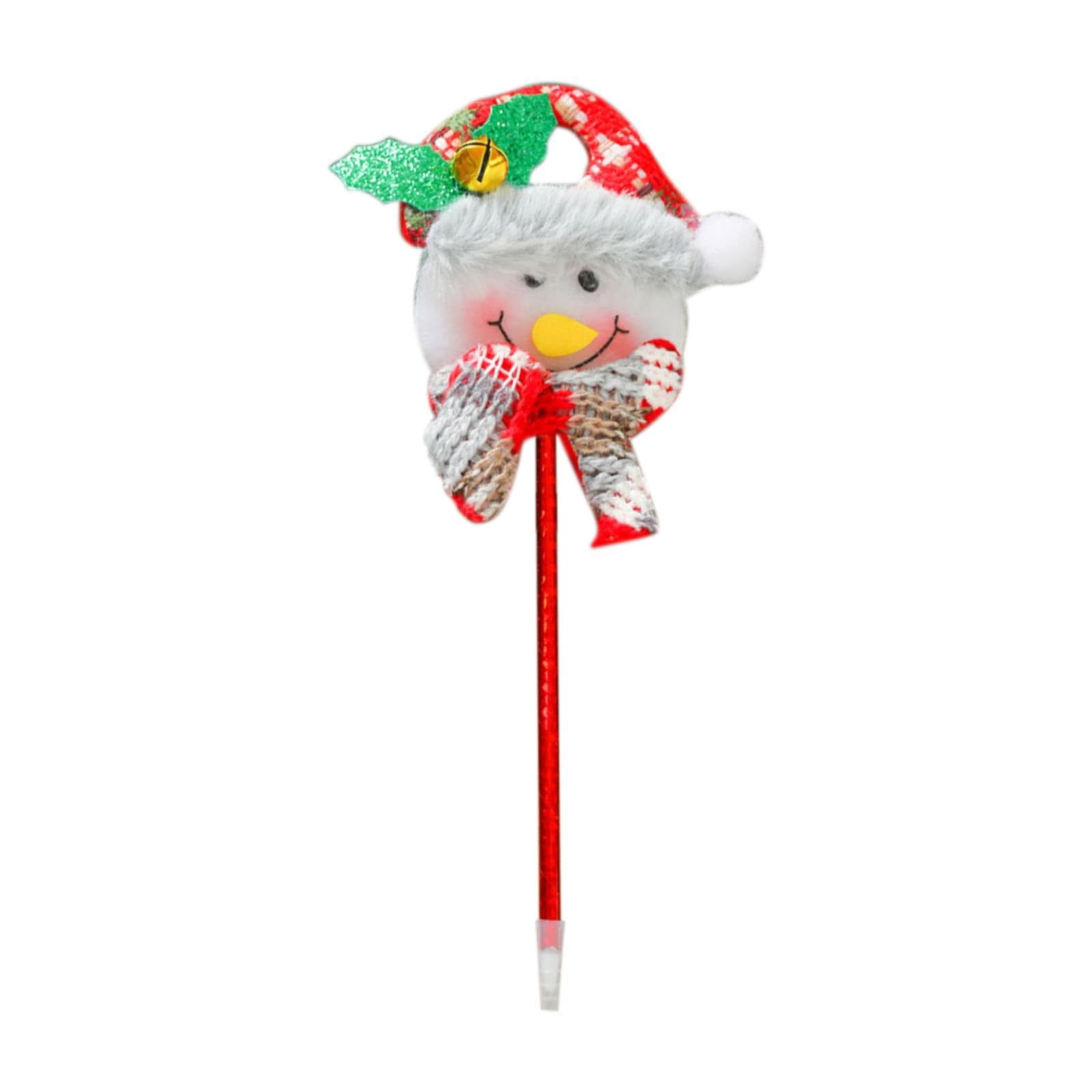 Clearance!Uqiangy Christmas Pen,Cute Novelty Fun Plush Snowman Elk Bear ...