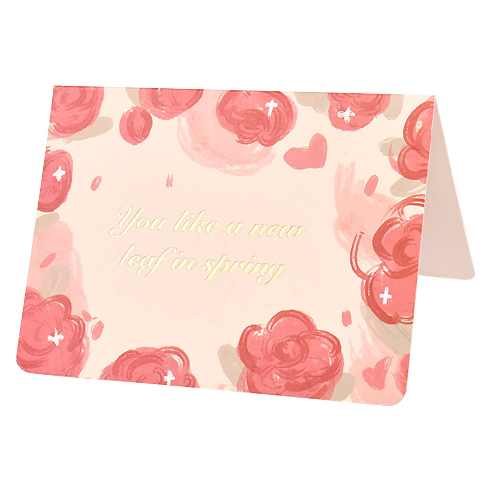 Hvmvliv Valentine Greeting Card Valentine Blessing Message Card ...