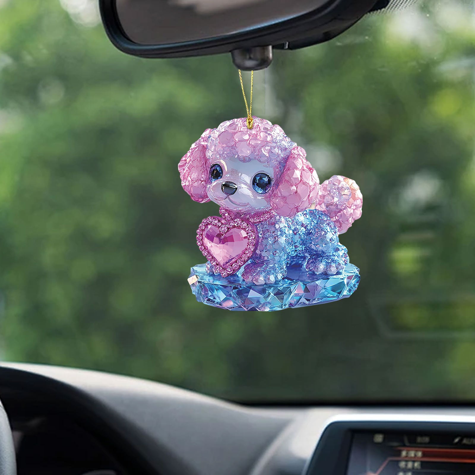 Clearance! Valentine's Day Purple & Heart Shaped Animal 2D Acrylic ...