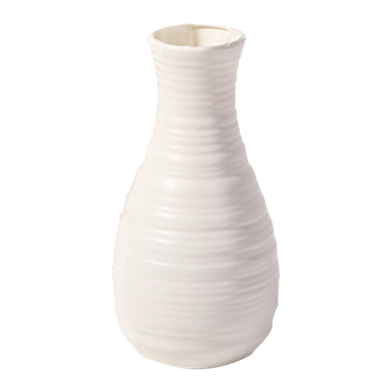 Clearance Vases for Flowers, Tyeign Shatterproof Vase Imitation Ceramic ...