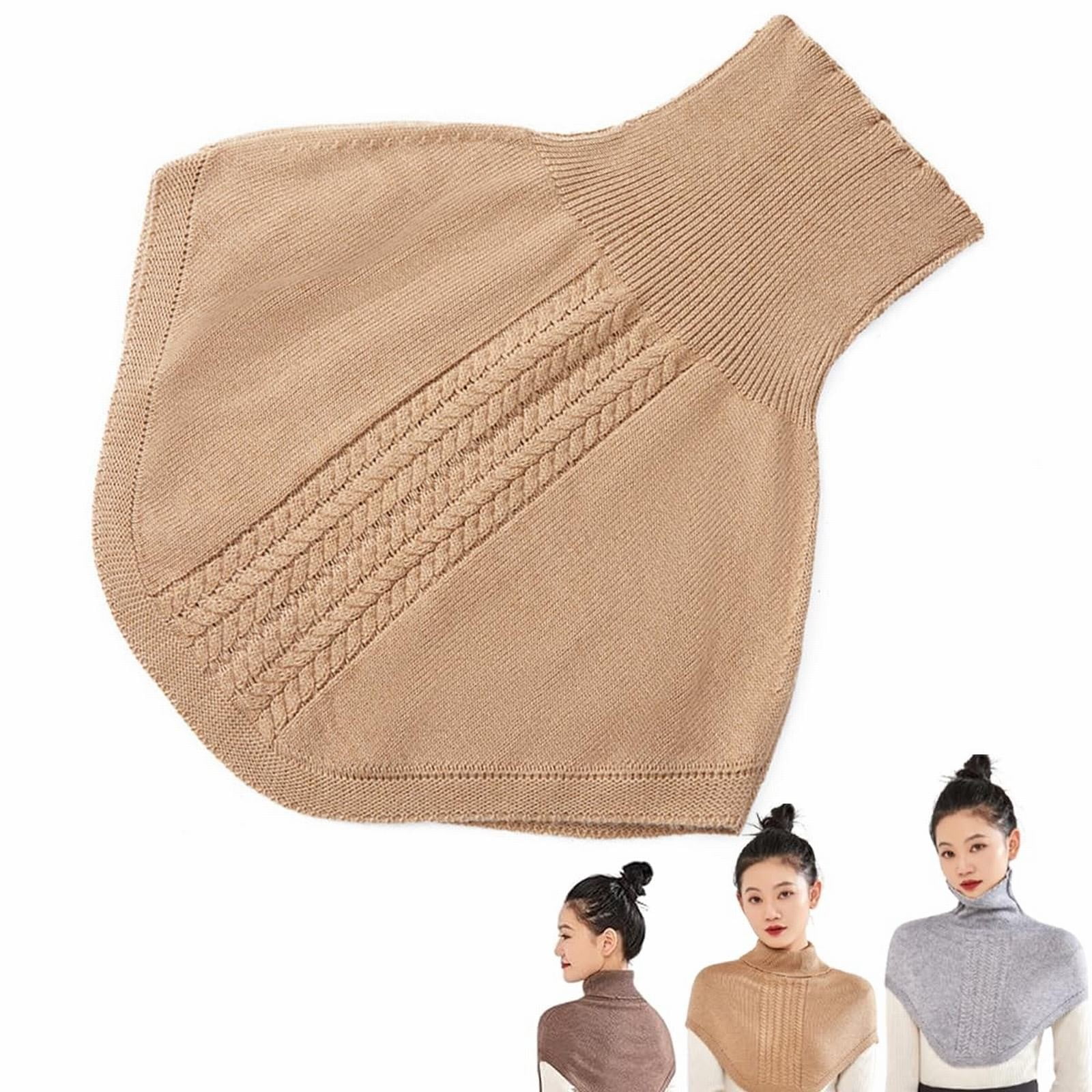 Clearance WOAHU Knitted high-neck sweater,Warm and comfortable,Soft ...